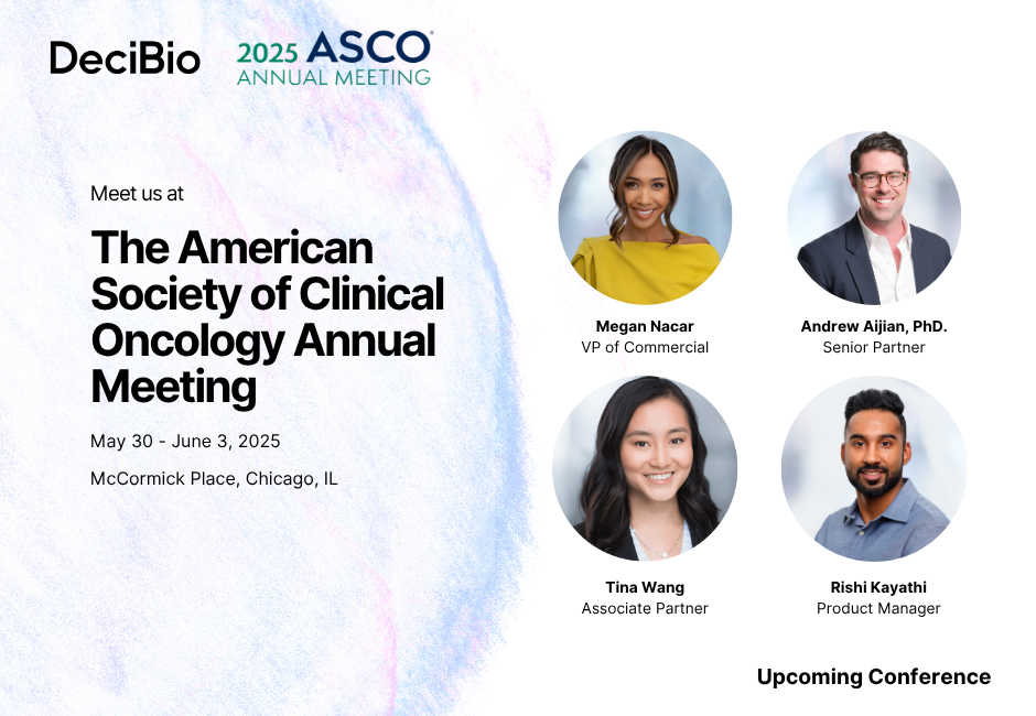 Join DeciBio in Chicago May 30-June 3 at ASCO Annual Meeting